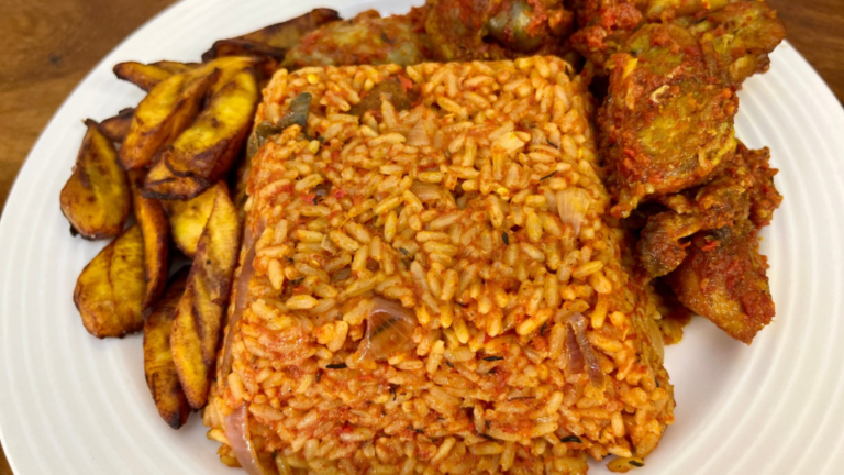 How to Make Smoky Nigerian Jollof Rice - Cook with Odunayor